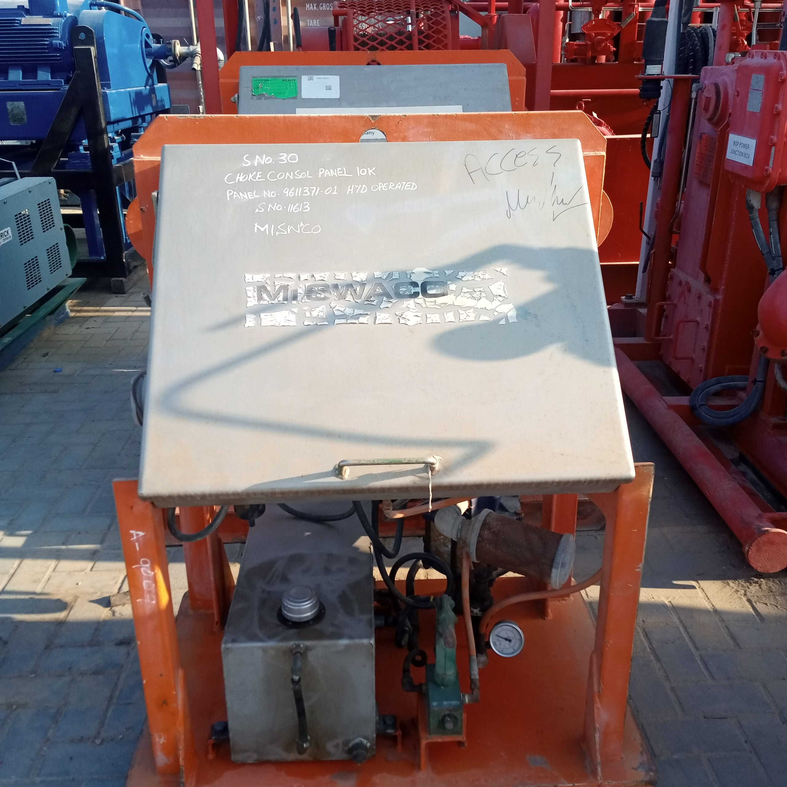 Swaco Choke Consol Unit 10k