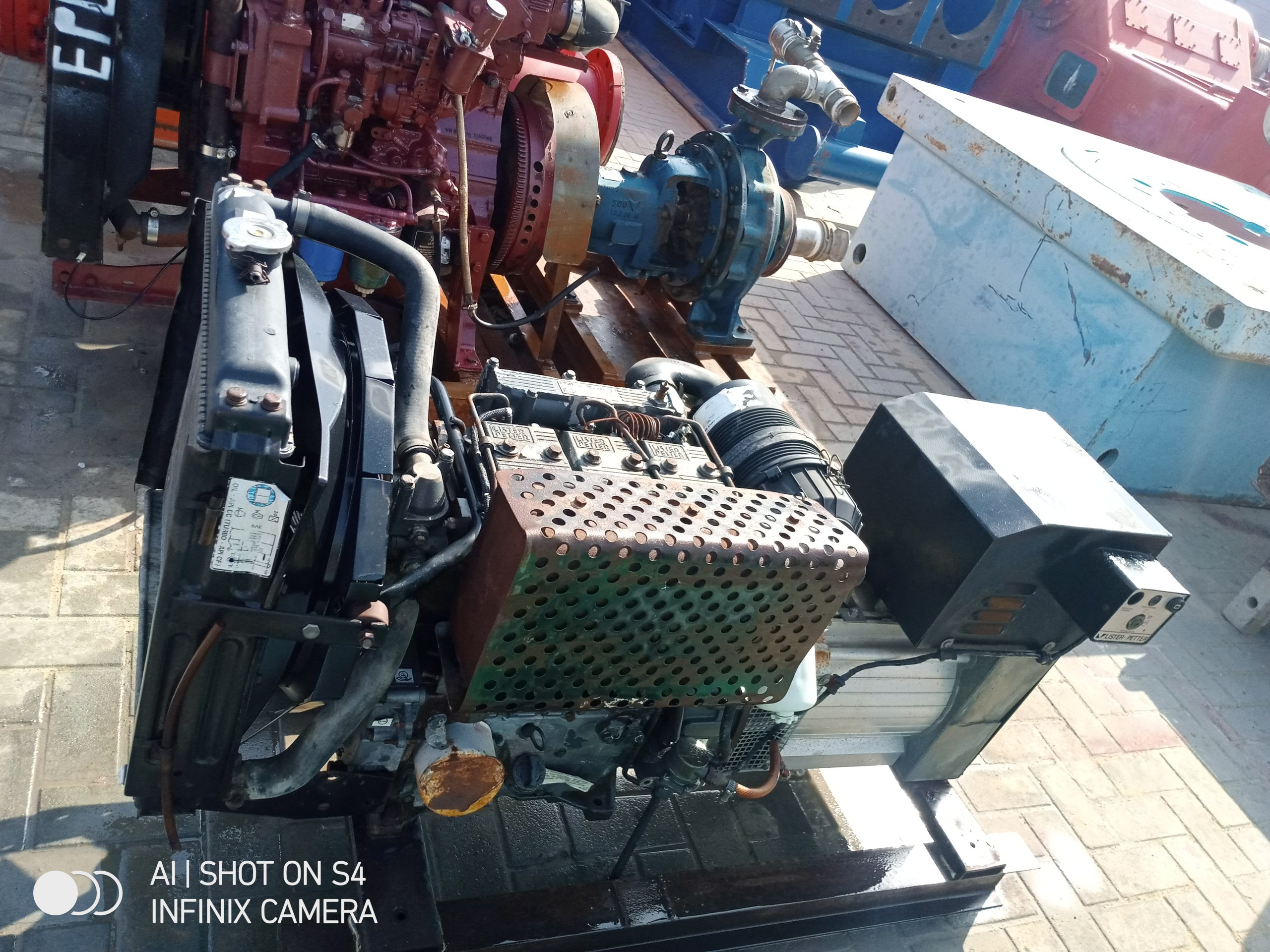 Lister Peter Diesel Engine With Welding Machine 12014122 LPW 3A02