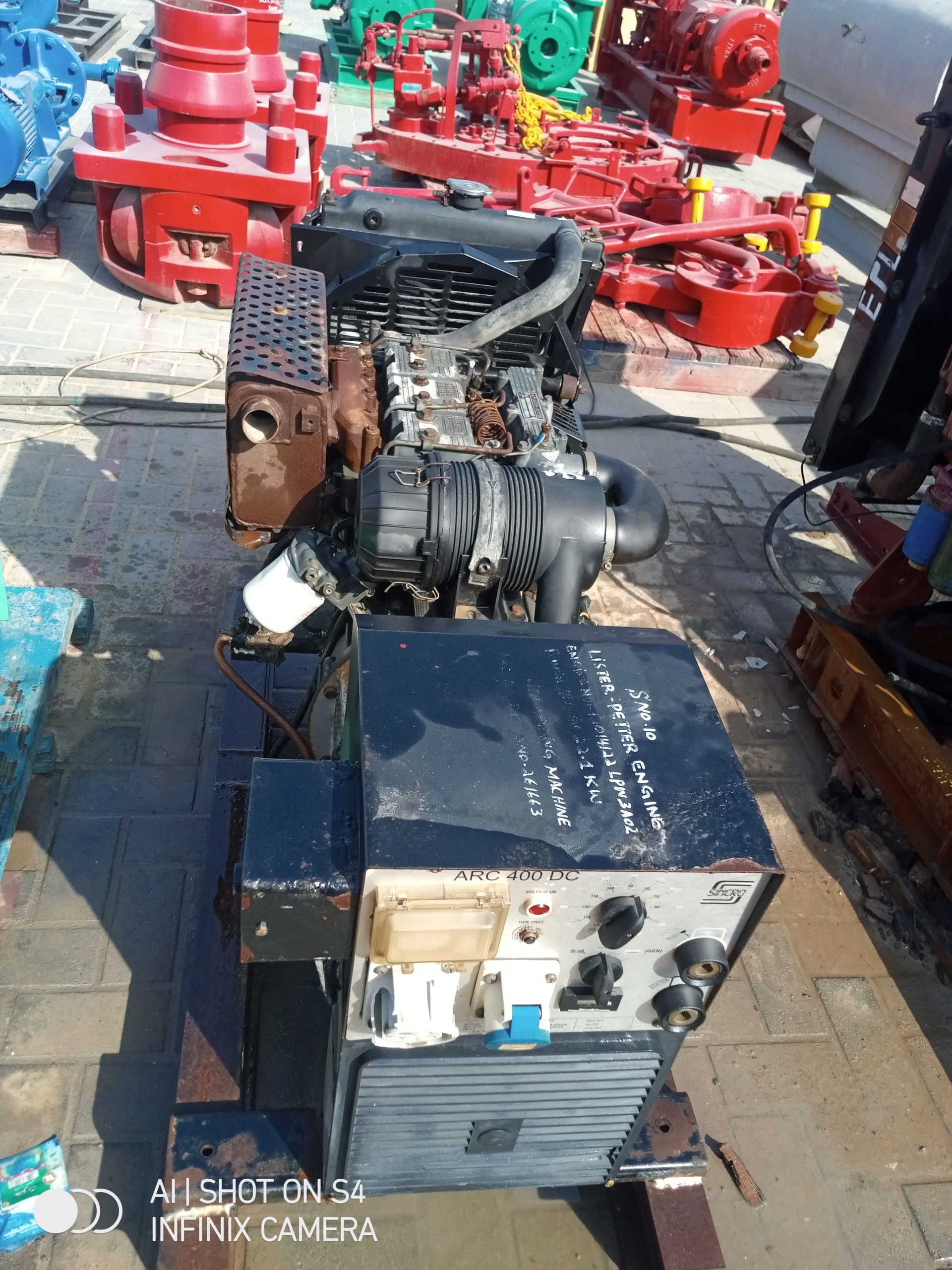 Lister Peter Diesel Engine With Welding Machine 12014122 LPW 3A02