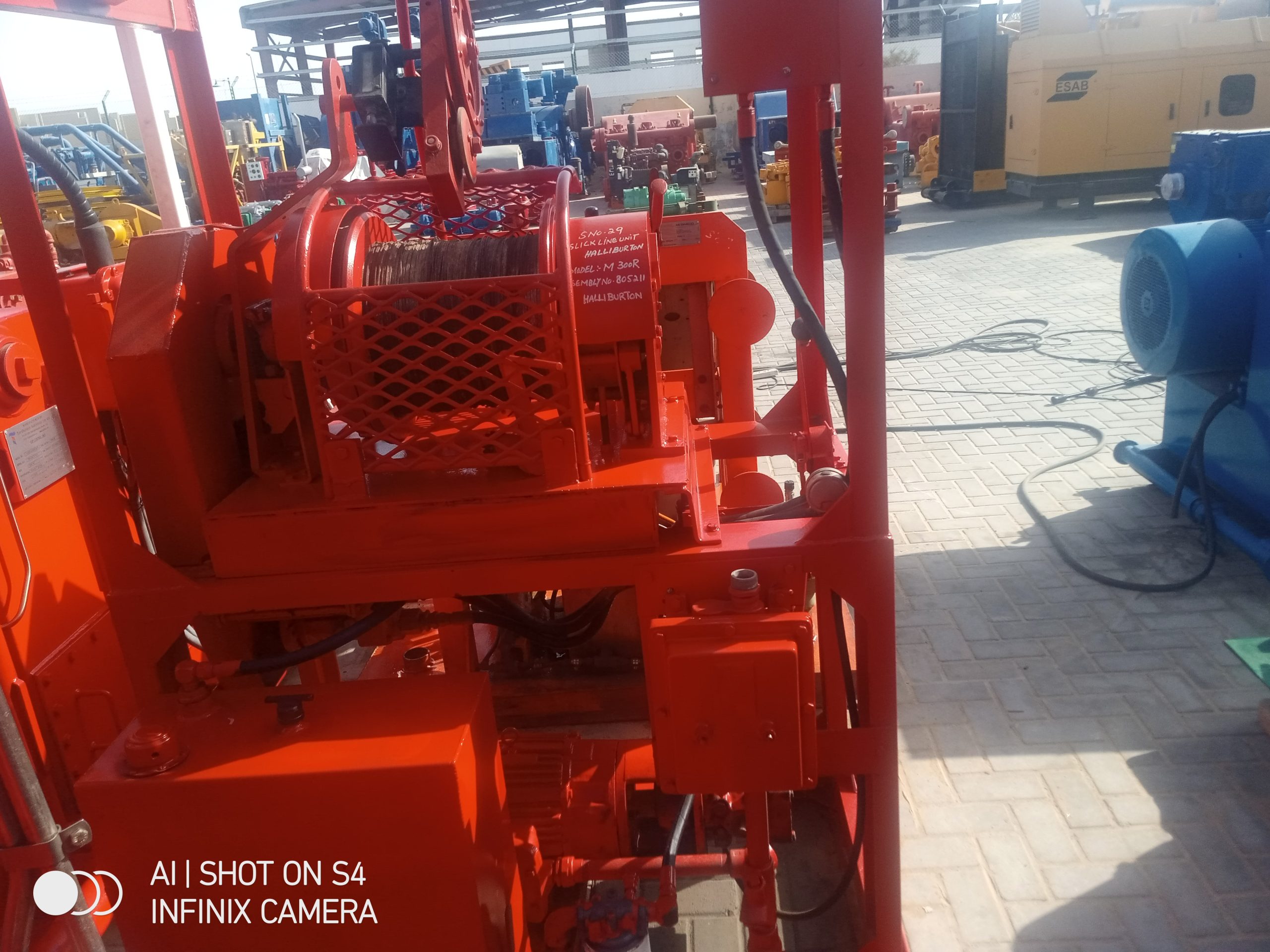 Slick Line Unit