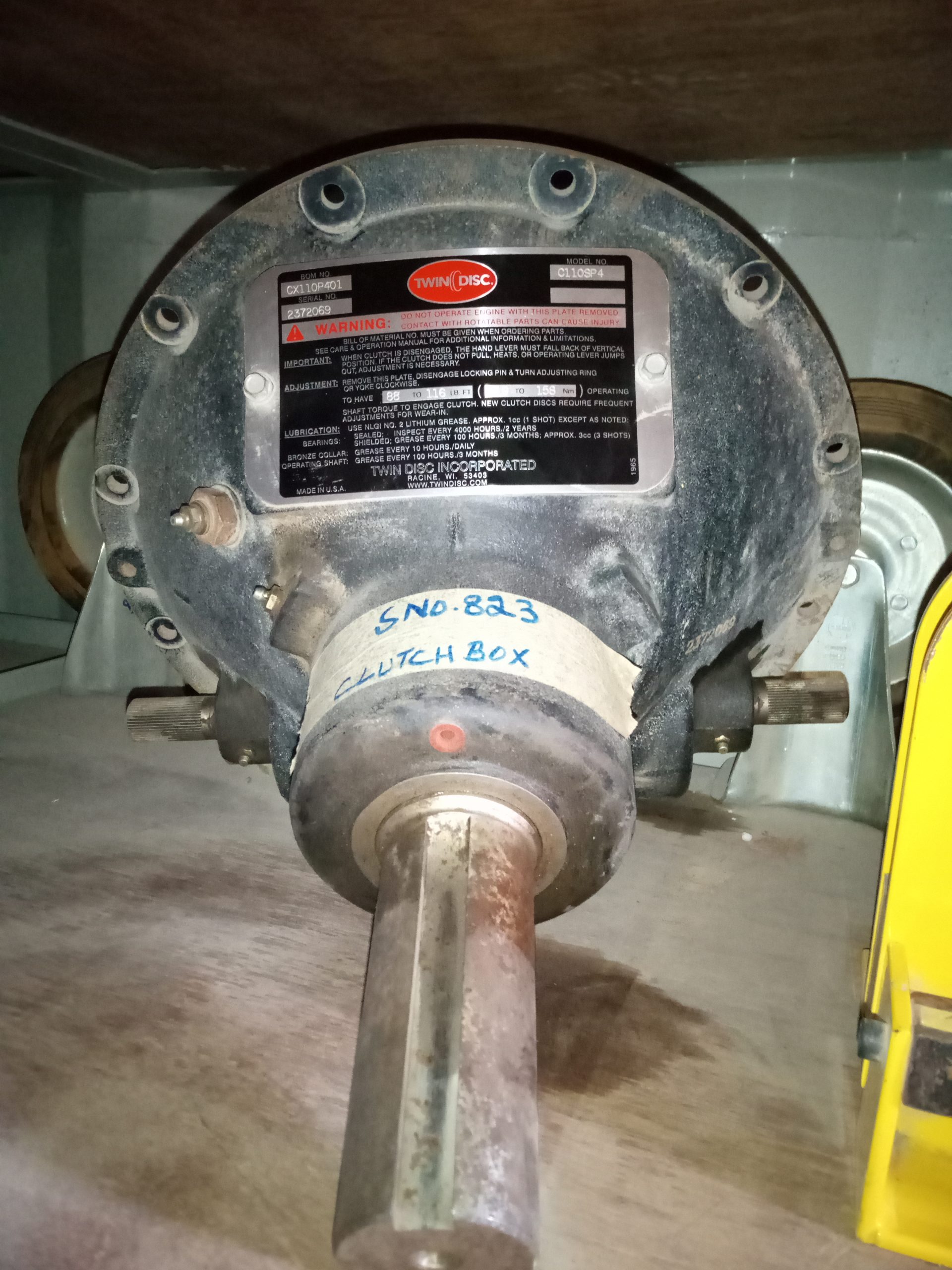 Clutch Box C110SP4